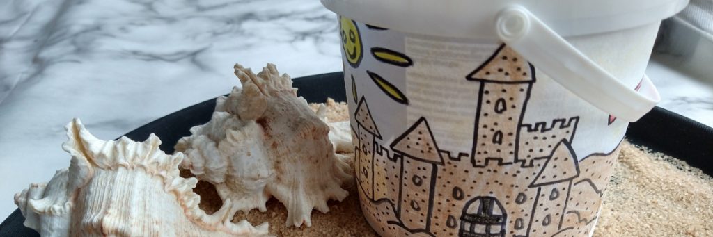 Strand emmer knutselen met peuters » Crea met kids