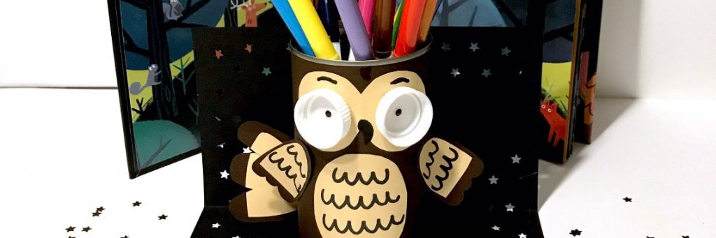 Knutseltip Dit is Uil pennenpotje » Crea met kids