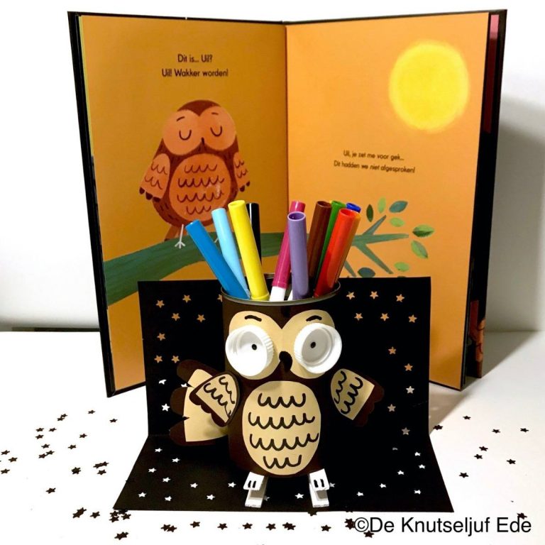 Dit is Uil! Bekijk de 4 leuke knutseltips bij dit boek! » Crea met kids