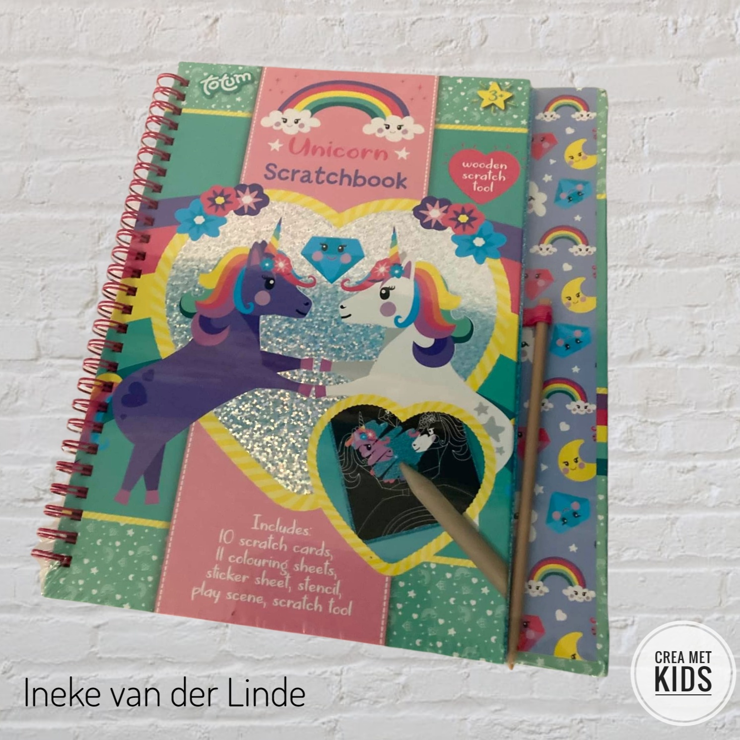 Totum Unicorn Scratchbook » Crea met kids