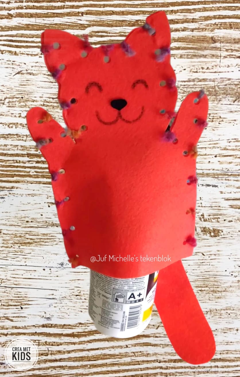 Maak je eigen 'Handpop' zónder naald & draad! » Crea met kids