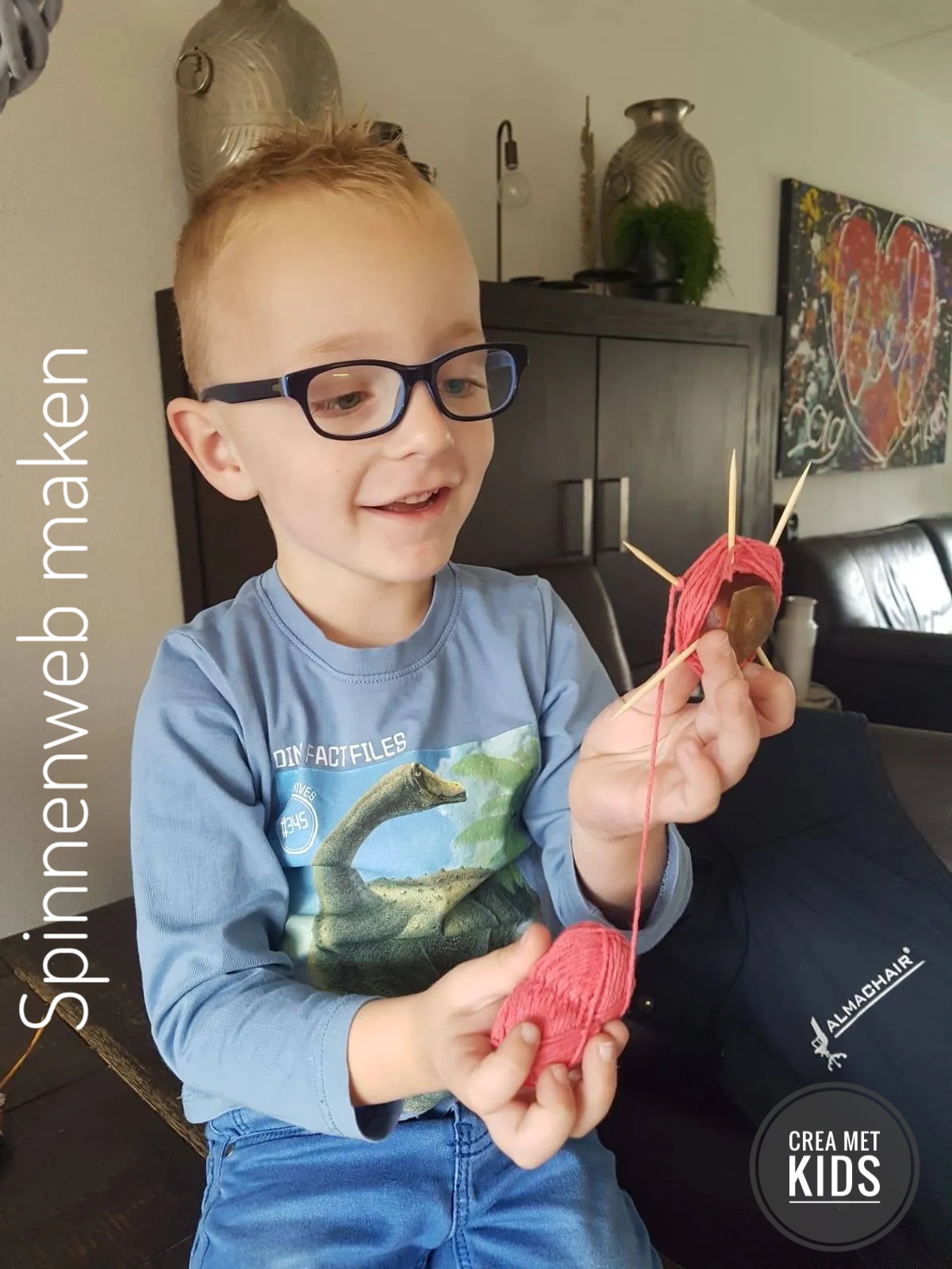 Spin knutselen met web » Crea met kids