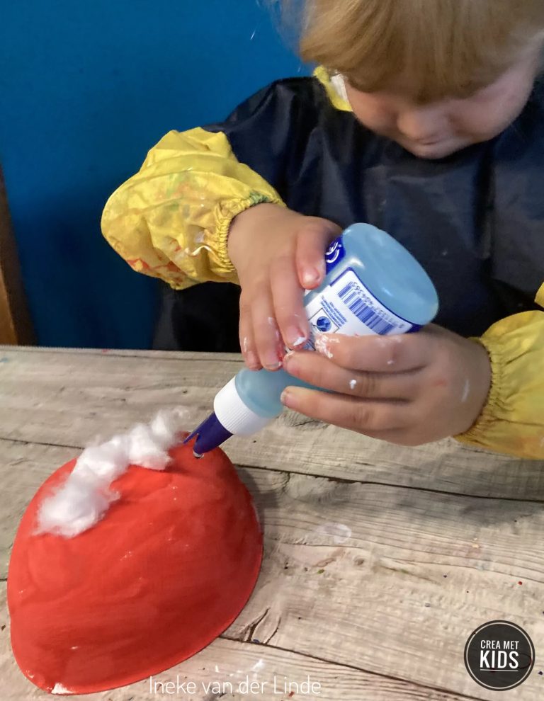 Paddenstoelen knutselen » Crea met kids