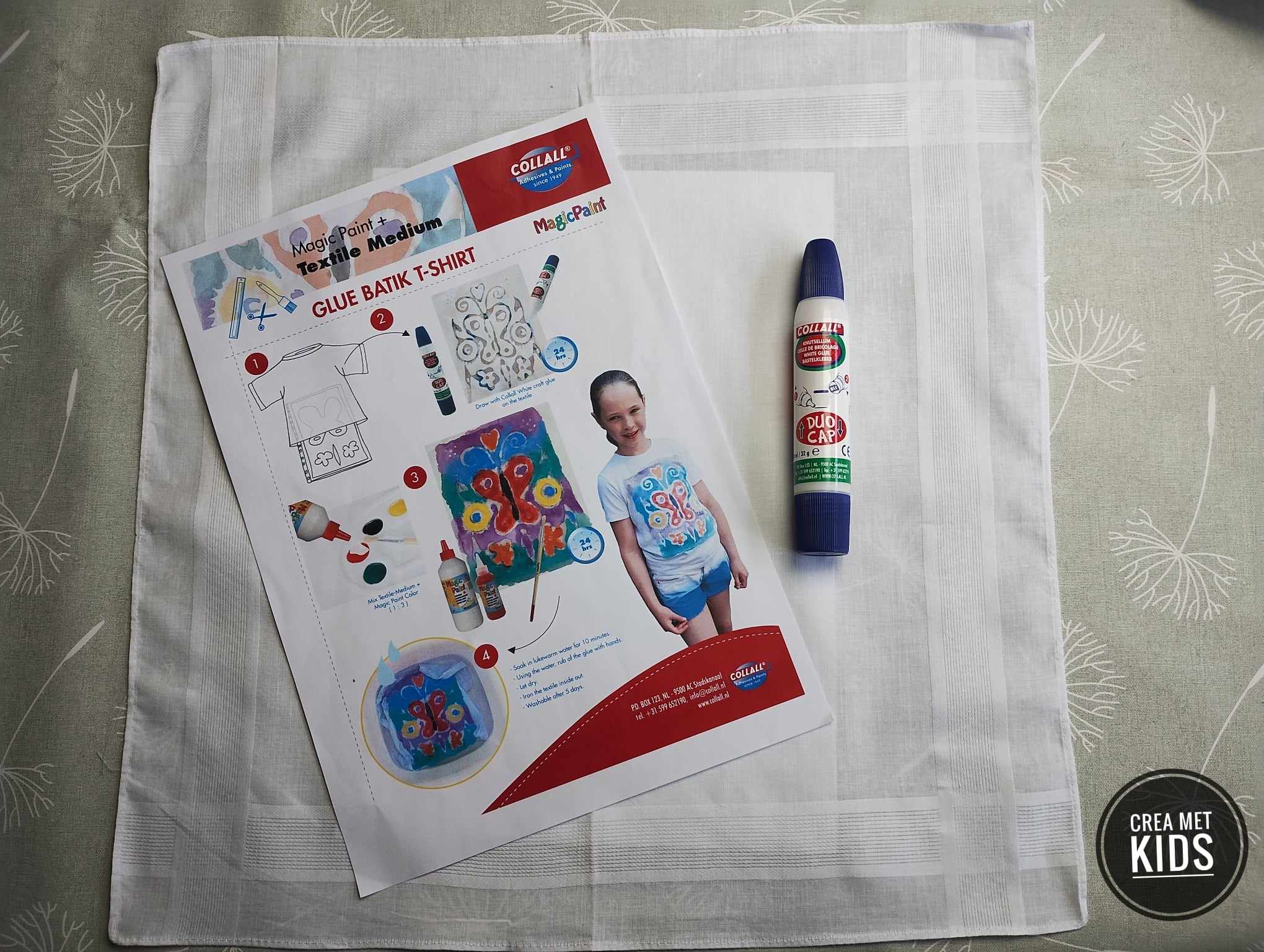 Uiltje maken met Batik Paint » Crea met kids